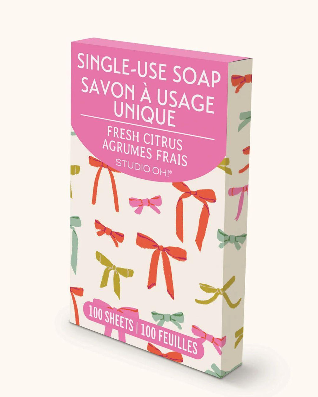 Travel Soap Sheets Box 100 - Put a Bow on It – Madame Fancy Pants