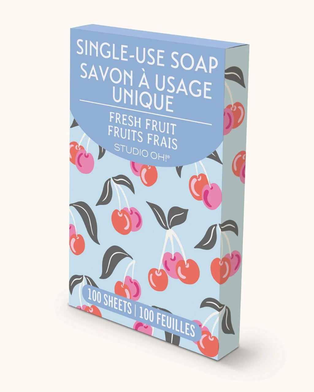 Travel Soap Sheets Box 100 - Cherry Tree – Madame Fancy Pants